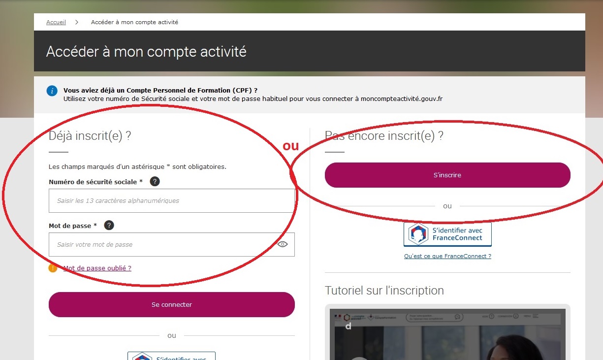 Procédure demande d'une formation par le Compte personnel de formation ...